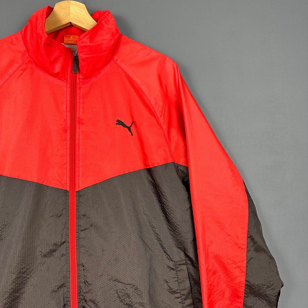 Puma windbreaker jacket colour block, Men's Fashion, Coats, Jackets and ...