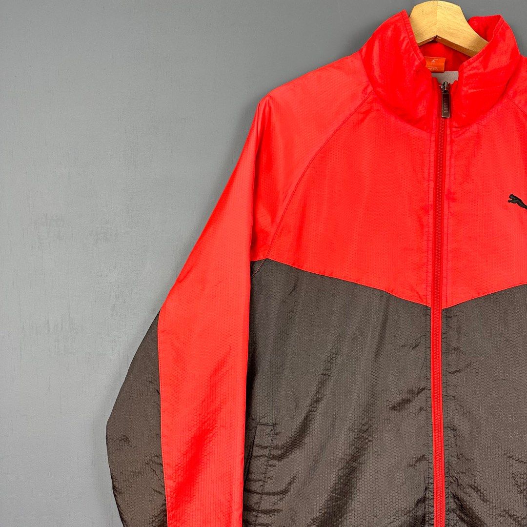 Puma windbreaker jacket colour block, Men's Fashion, Coats, Jackets and ...