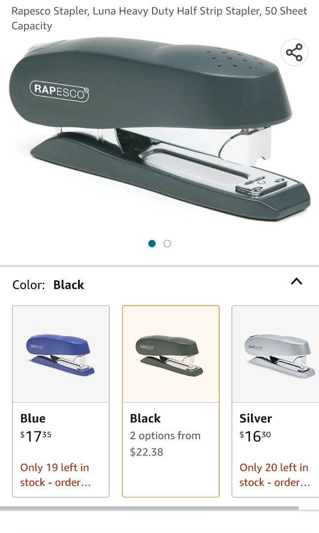 Rapesco Snapper Stappler, Hobbies & Toys, Stationary & Craft ...