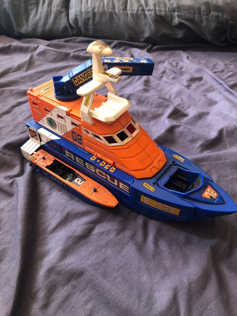 Rare matchbox big rescue boat, Hobbies & Toys, Toys & Games on Carousell
