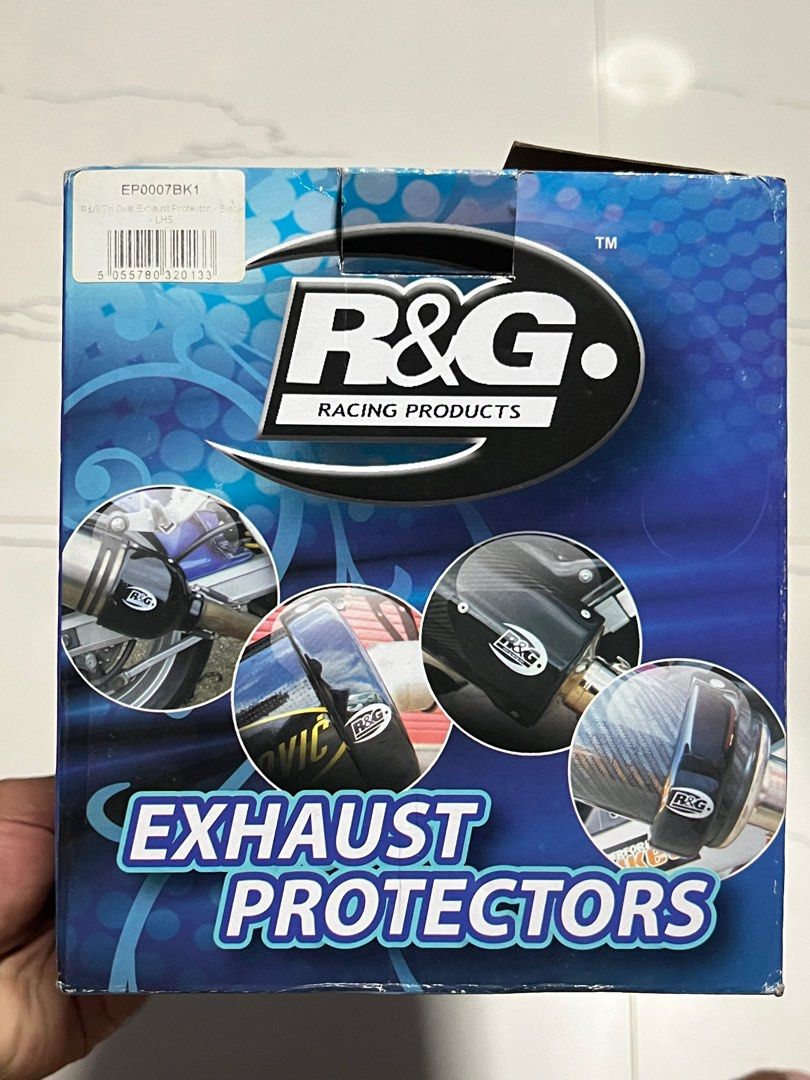 R&G Exhaust Protector/Guard, Motorcycles, Motorcycle Accessories on ...