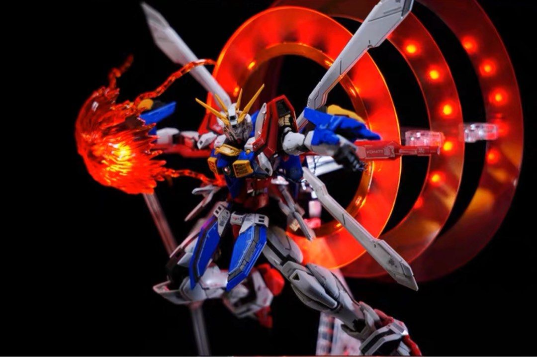 RG God Gundam LED lighting set - Halo Ring Shining Finger LED by KOSMOS ...