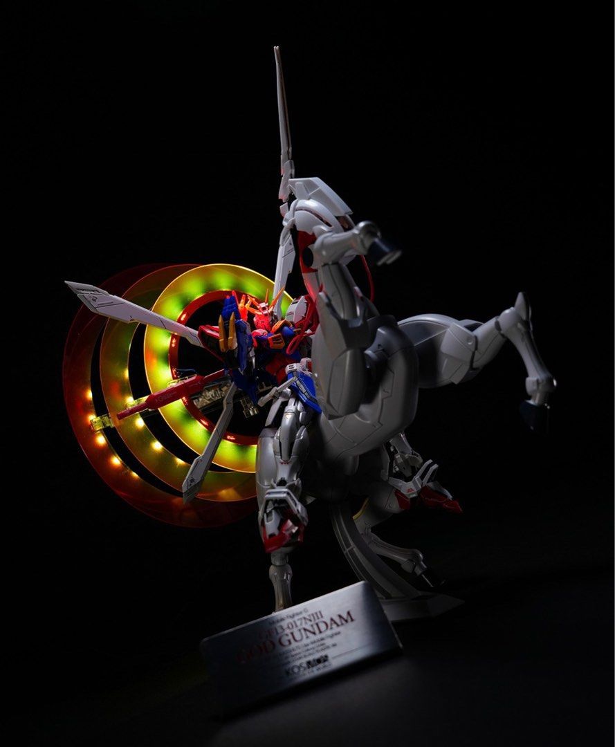 RG God Gundam LED lighting set - Halo Ring Shining Finger LED by KOSMOS ...