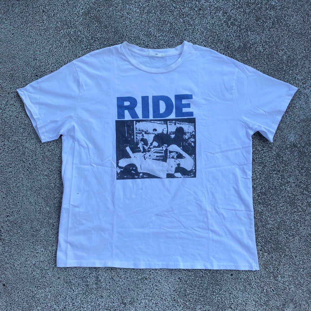 Ride Band Tee, Men's Fashion, Tops & Sets, Tshirts & Polo Shirts on ...