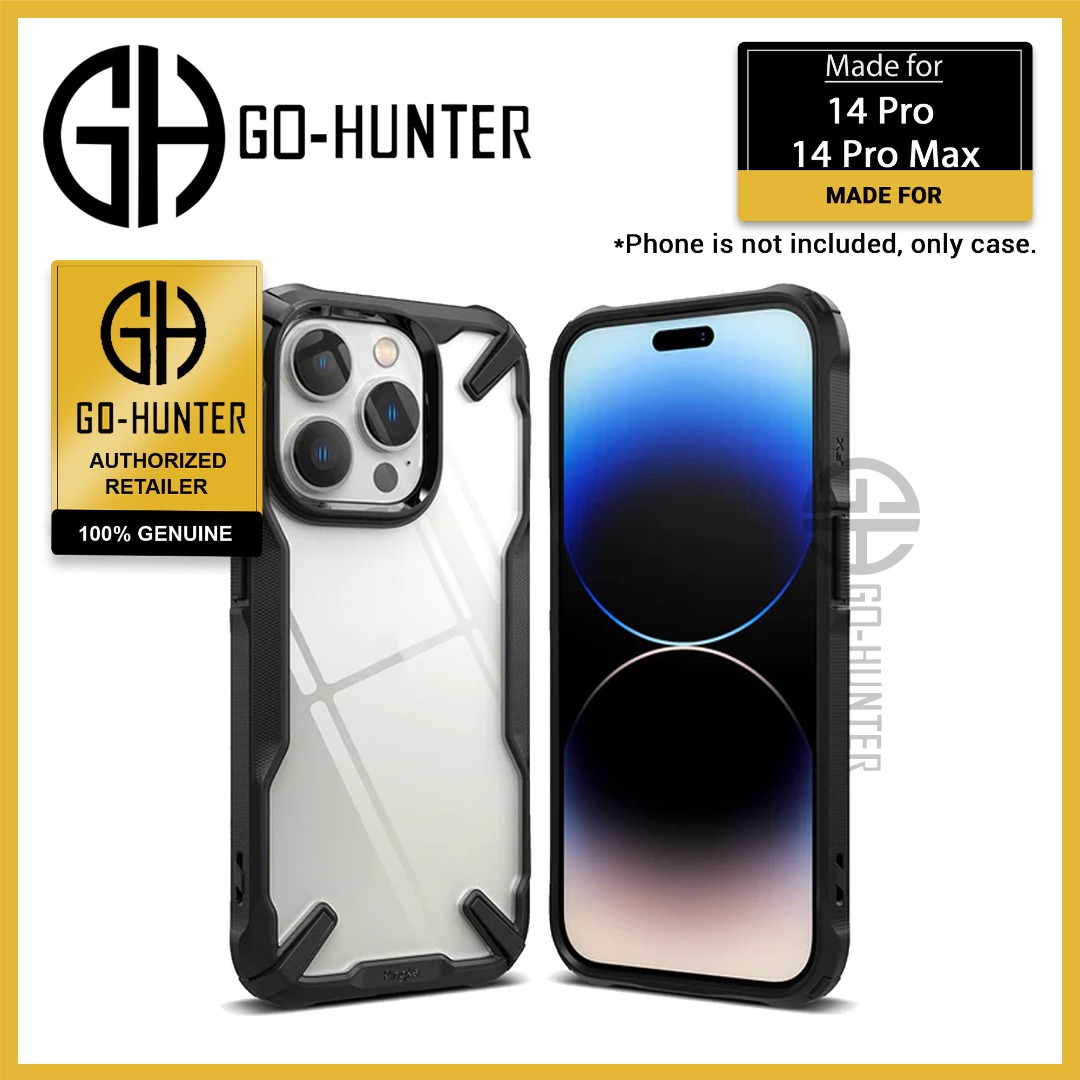 Ringke Fusion X Case for iPhone 14 [ Pro Max / Pro ] Black, Mobile ...