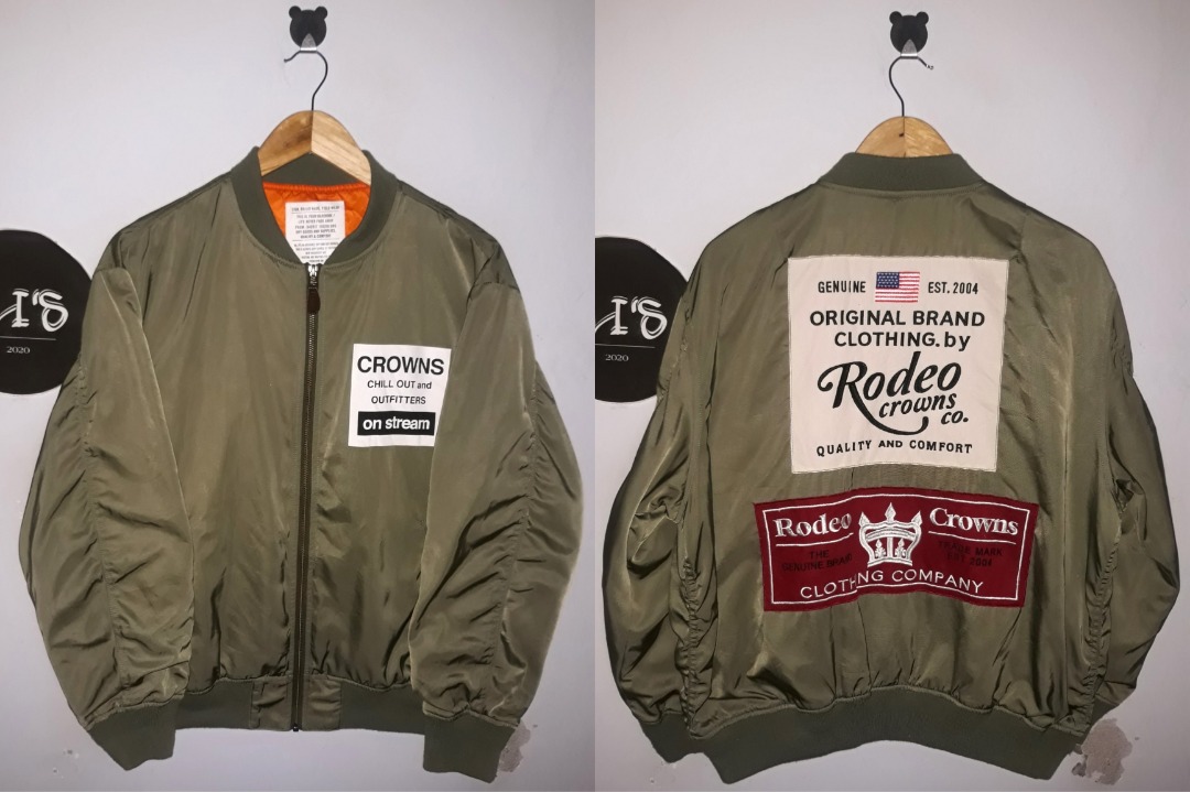 Rodeo Crowns Bomber Jacket, Men's Fashion, Coats, Jackets and Outerwear ...