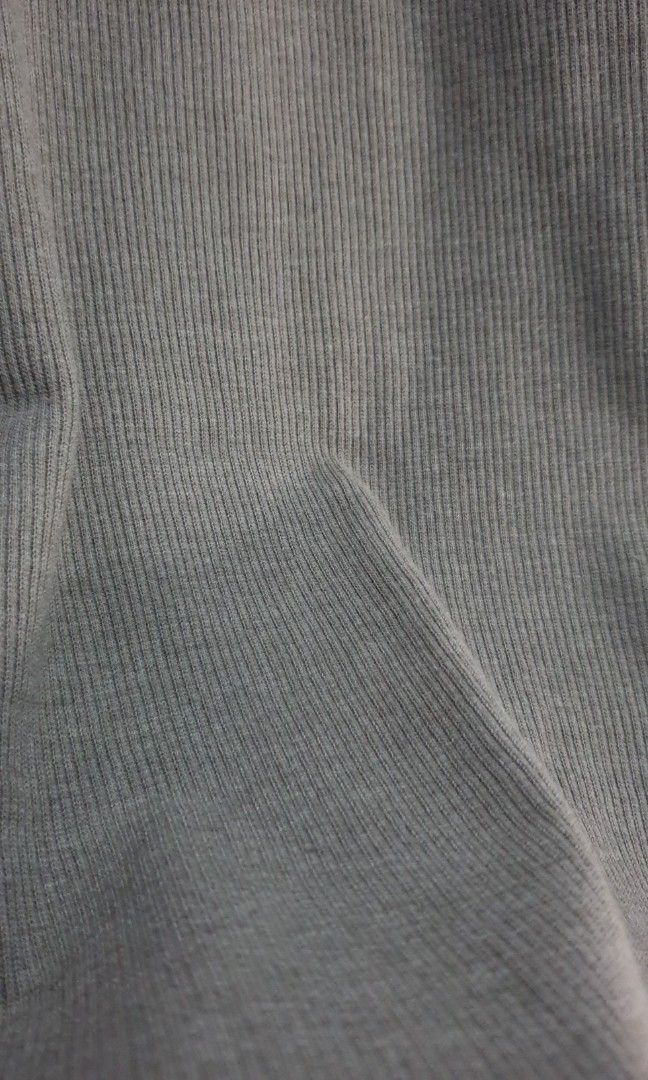 ROK SPAN KNIT RAJUT LIDI WARNA HIJAU OLIVE on Carousell