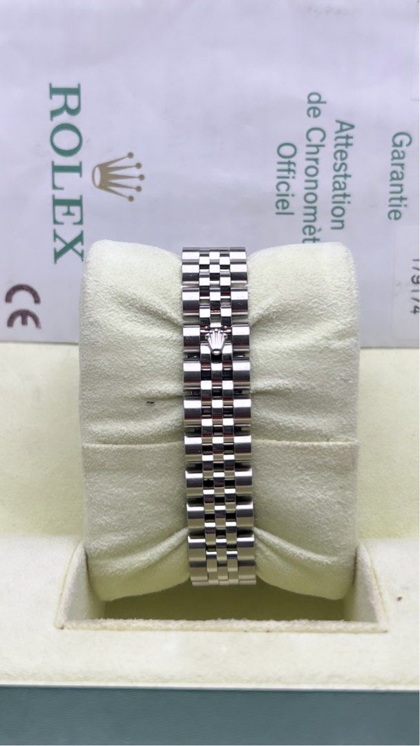 Rolex Datejust Ladies Super Jubilee Bracelet Complete Box and paper on ...