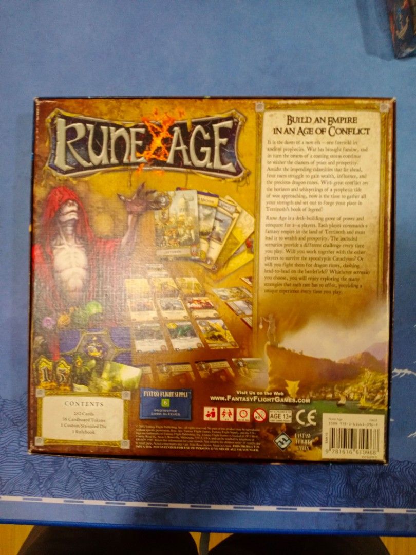Rune Age Board Game, Hobbies & Toys, Toys & Games on Carousell