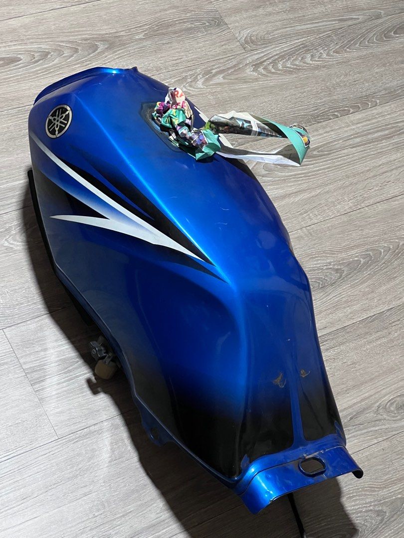 Rxz Skala biru ori, Motorcycles, Motorcycle Accessories on Carousell