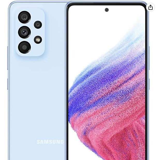 Samsung A53 5G Smartphone SM-A536ELBGXSP, 8GB RAM, 128GB, Blue, Mobile ...