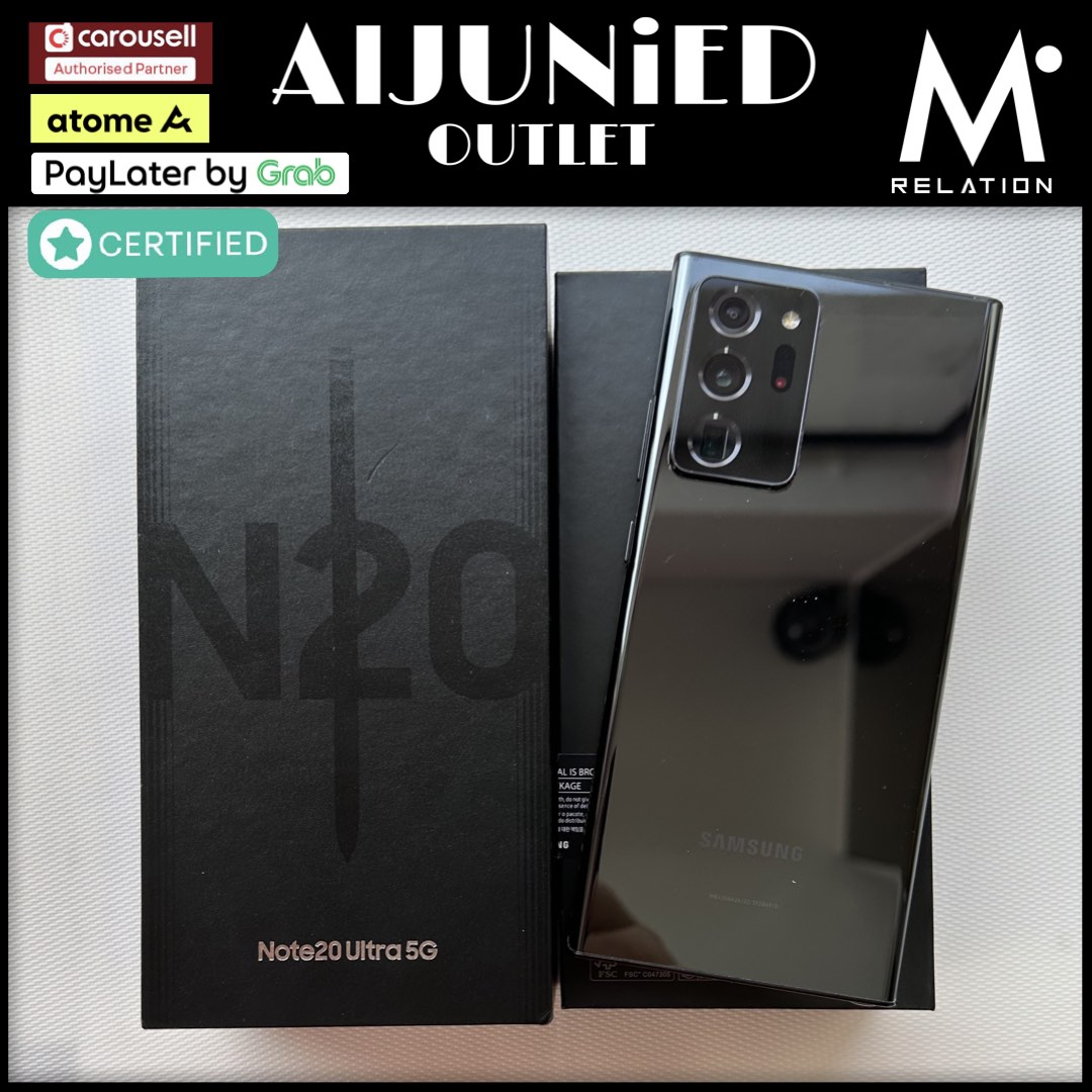 Samsung Galaxy Note 20 Ultra 12/256GB Mystic Black #2978, Mobile Phones ...