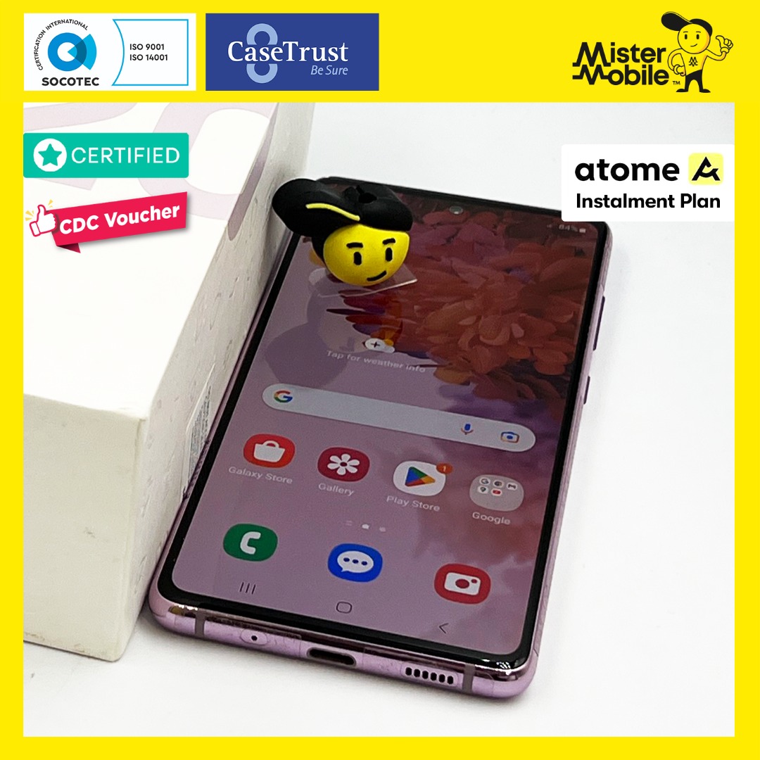 Samsung Galaxy S20 FE 5G 256 256GB Cloud Lavender Used Local Set, Mobile Phones & Gadgets ...