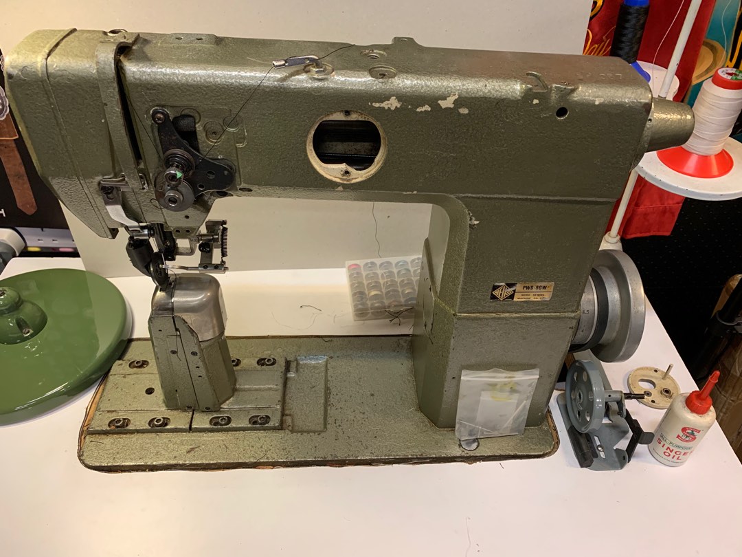 Seiko PWB-8GW Post Sewing machine with Servo motor, Hobbies & Toys ...