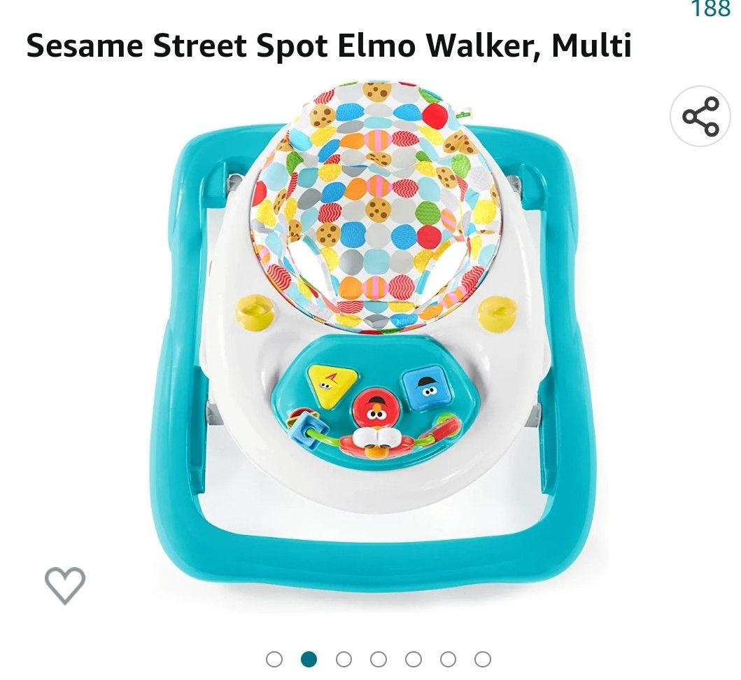 Sesame Street Elmo Walker, Babies & Kids, Infant Playtime on Carousell