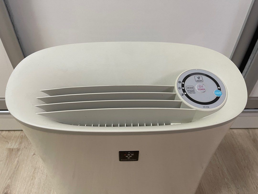 Sharp air purifier FP-F30E-H, TV & Home Appliances, Air Purifiers ...