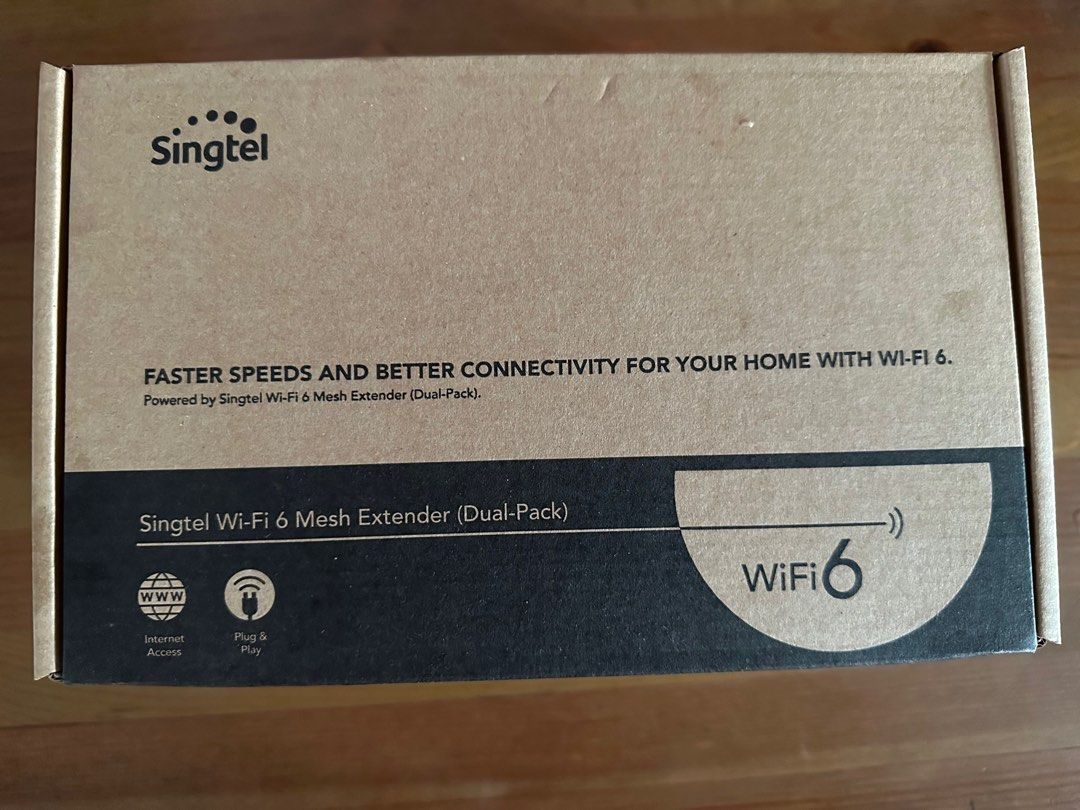 SingTel Askey Wifi 6 Mesh Extender (Dual Pack), Computers & Tech, Parts ...