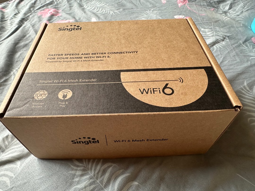 SingTel wifi 6 Mesh extender, Computers & Tech, Parts & Accessories ...