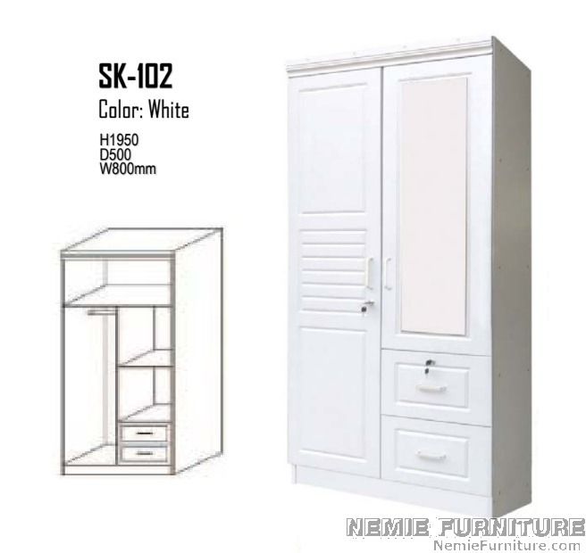 SK 102 wardrobe cabinet on Carousell
