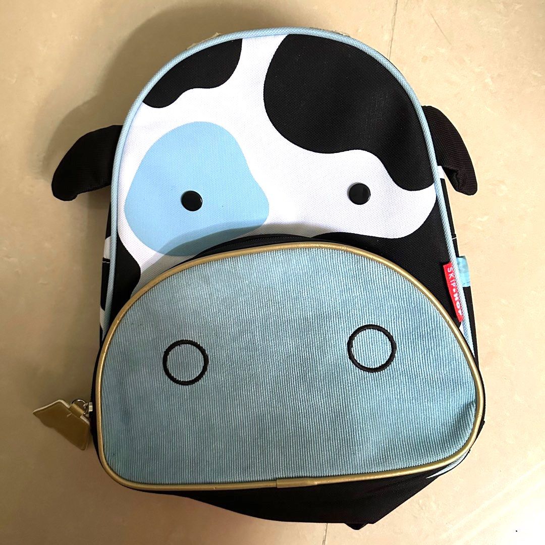 Skiphop Mini Cow Backpack, Babies & Kids, Babies & Kids Fashion on ...