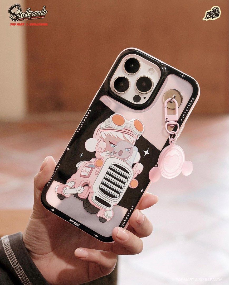 Skullpanda phone case POPMART / IPhone 13 Pro max / IPhone 14 pro max ...