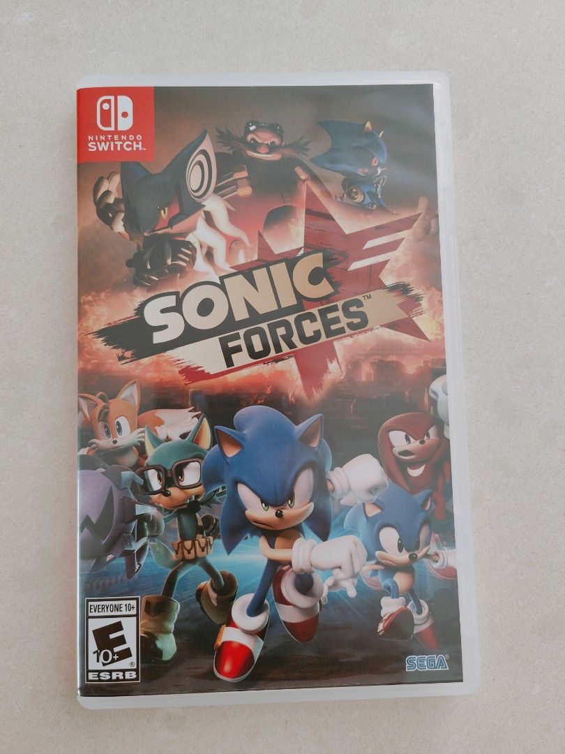 Sonic Forces Nintendo Switch, Video Gaming, Video Games, Nintendo on ...