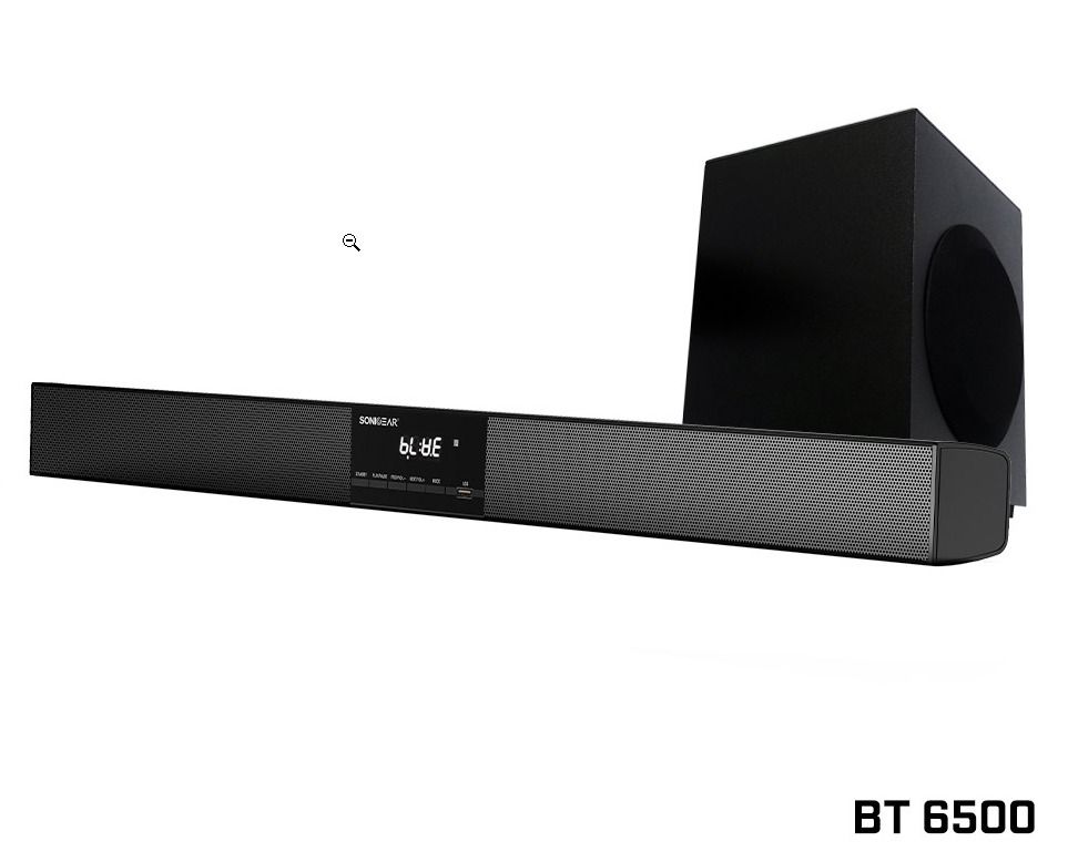 SonicGear SonicBar BT6500 Powerful 2.1 Stereo Soundbar Subwoofer For ...