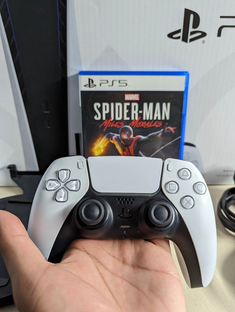 Sony Playstation 5 / PS5 Console Disc Edition with Spiderman Miles ...