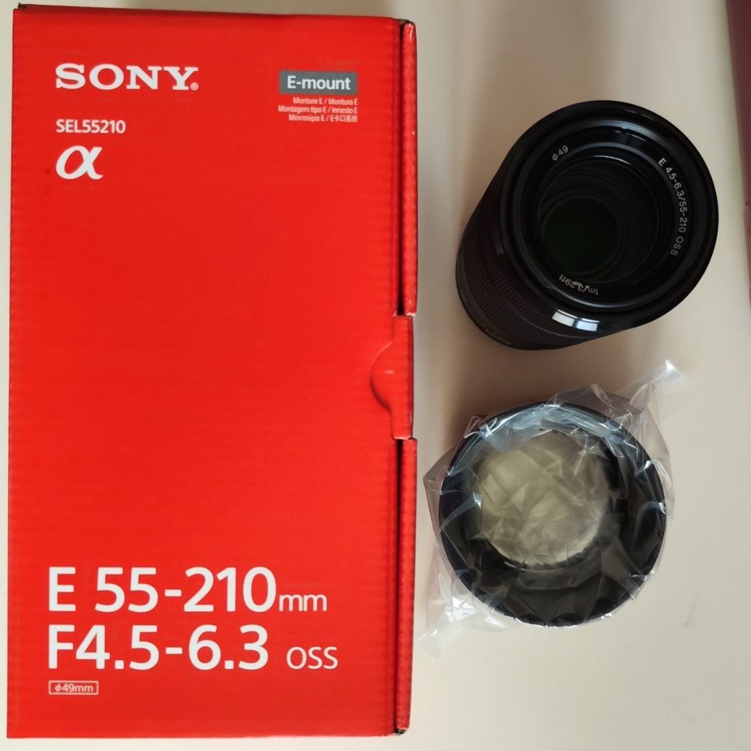 Sony SEL55210 55-210mm Telephoto Camera Lens, Photography, Lens & Kits ...