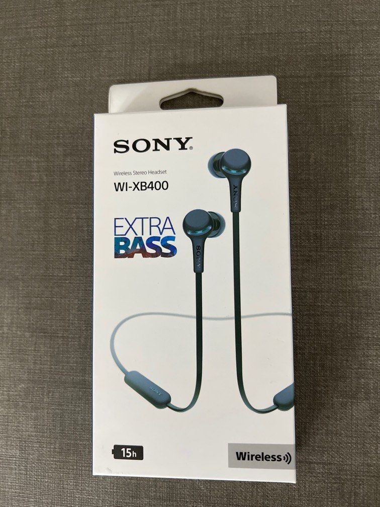 Sony XB400 Wireless Stereo Headset, Audio, Earphones on Carousell