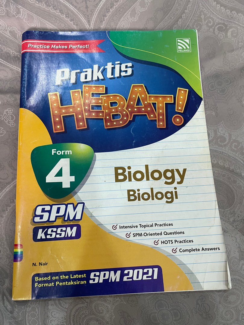 SPM Biology (bilingual) Form 4 KSSM Pelangi, Hobbies & Toys, Books ...