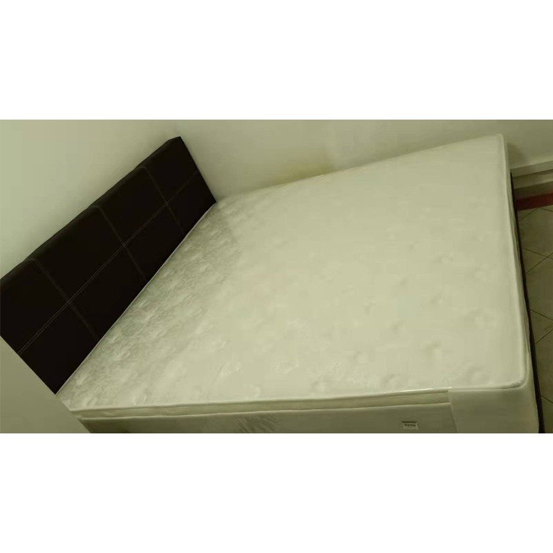 Spring mattress new includes delivery, and bed frame, Furniture & Home ...