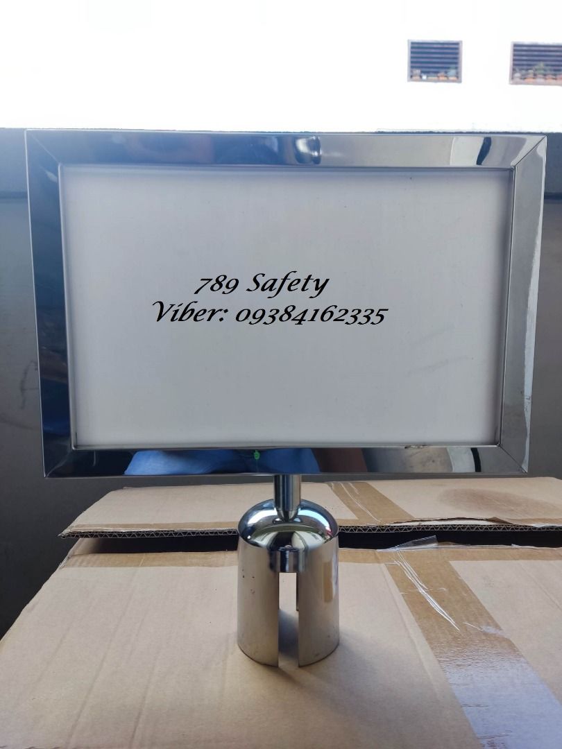Stanchion Post Signage Built In, Furniture & Home Living, Office ...