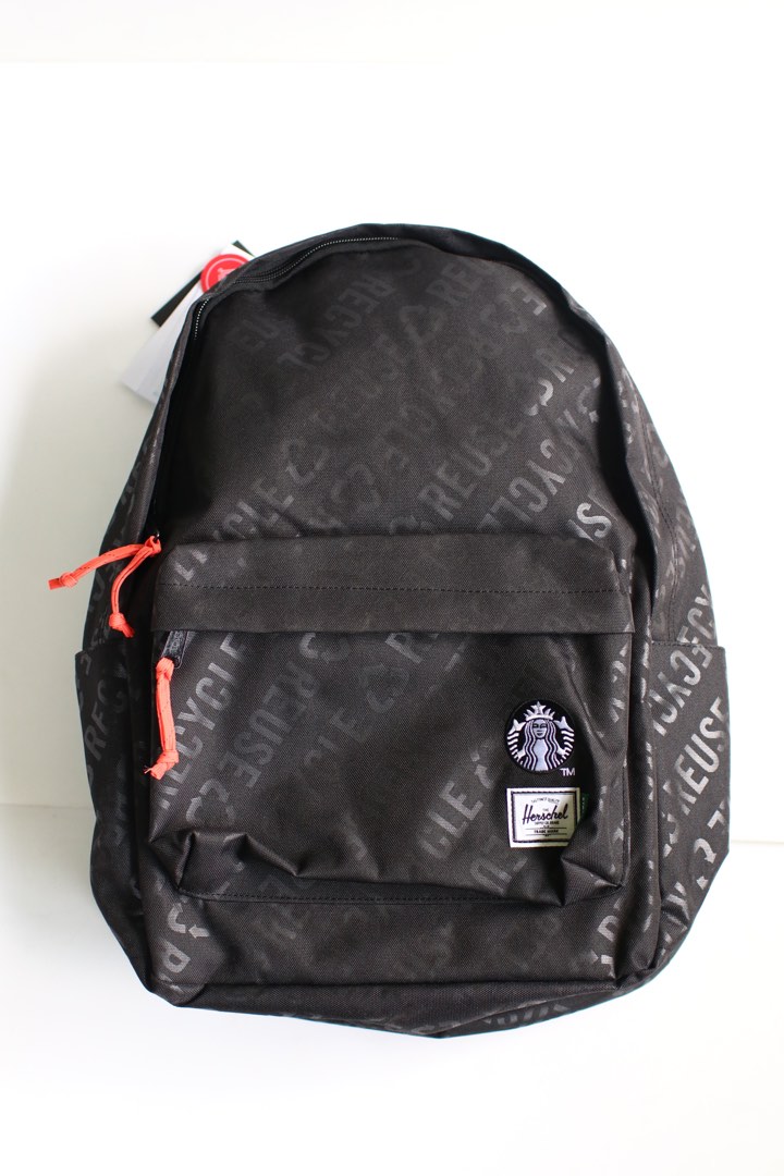 Starbucks X Herschel, Men's Fashion, Bags, Backpacks on Carousell