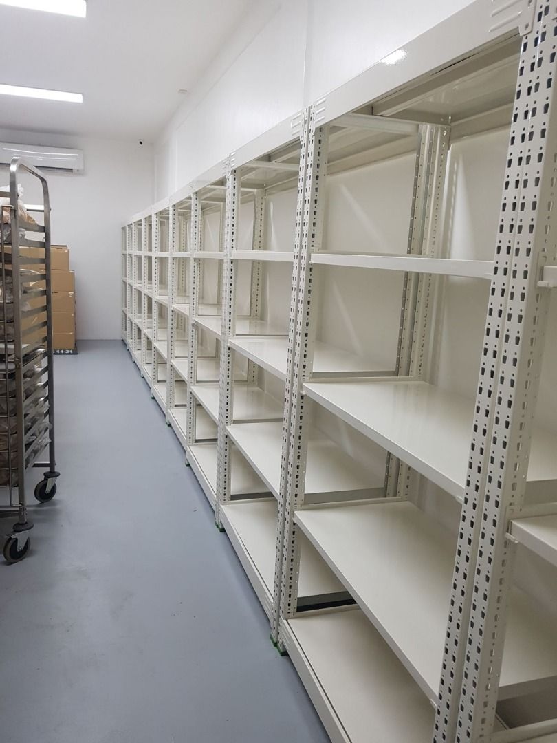 steel metal shelves racking steel standee, Furniture & Home Living ...