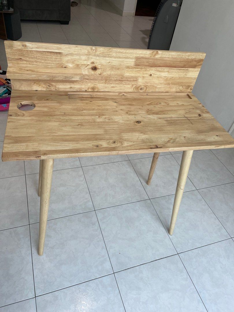 Study Table, chair and Wall Shelf Sale, Furniture & Home Living ...