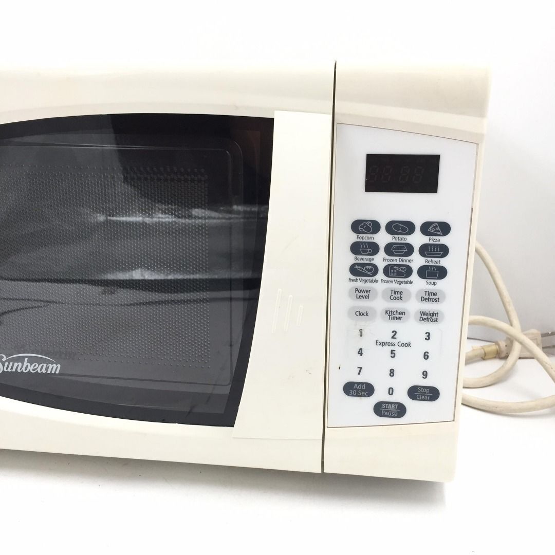 SUNBEAM 0.7 Cu. Ft. 700 Watt Microwave Oven, TV & Home Appliances ...