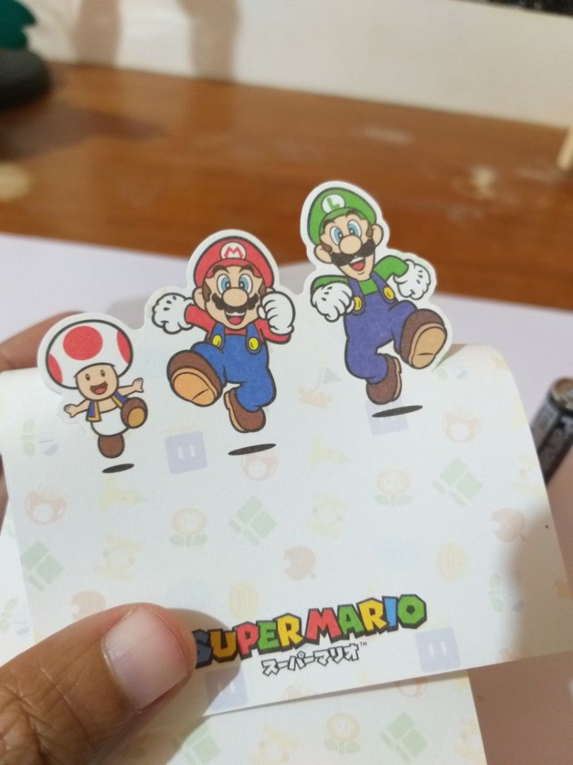 Super Mario Notepad Japan, Hobbies & Toys, Stationary & Craft ...
