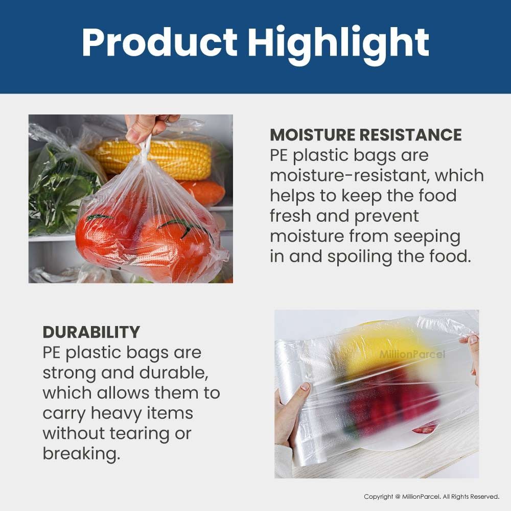 Supermarket Perforated Continuous Roll Plastic Bag | Supermarket Bag in ...