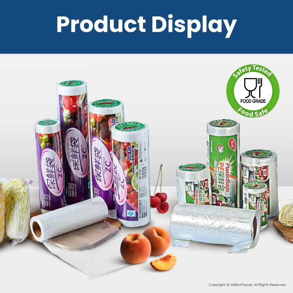 Supermarket Perforated Continuous Roll Plastic Bag | Supermarket Bag in ...