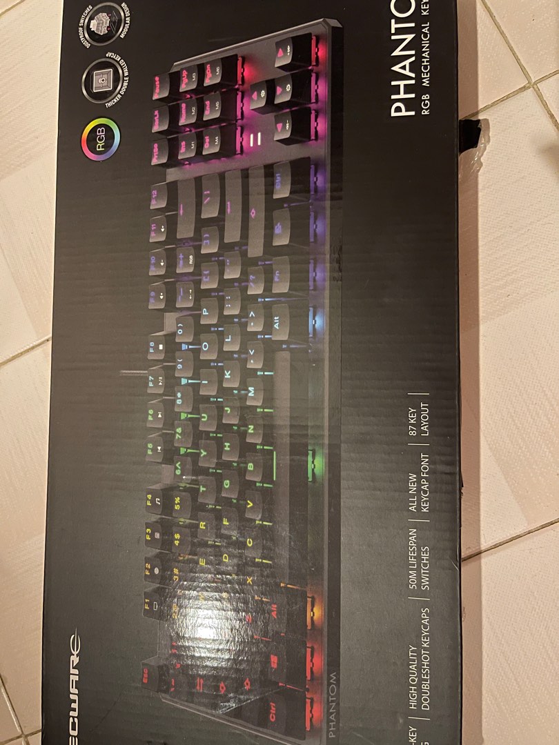 Tecware phantom TKL, Computers & Tech, Parts & Accessories, Computer ...