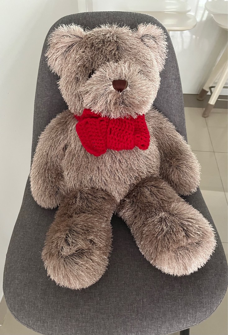 50cm Tall Big Teddy Bear, Hobbies & Toys, Toys & Games on Carousell