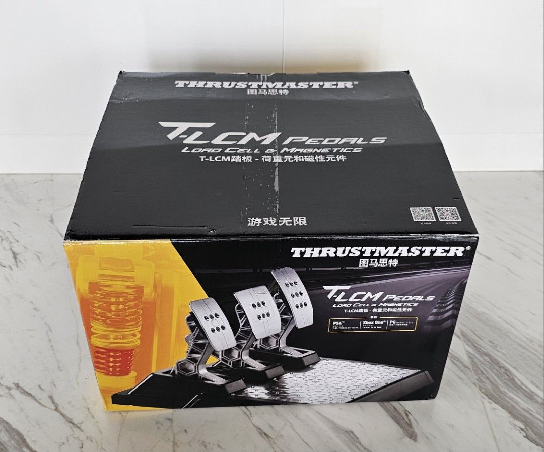 Thrustmaster T-LCM Pedals - Load Cell and Magnetics - For PC / PS ...