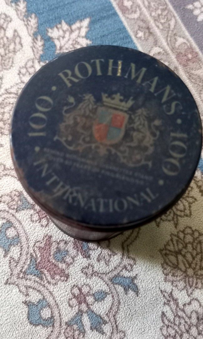 Tin Rokok Rothmans 100, Hobbies & Toys, Collectibles & Memorabilia ...