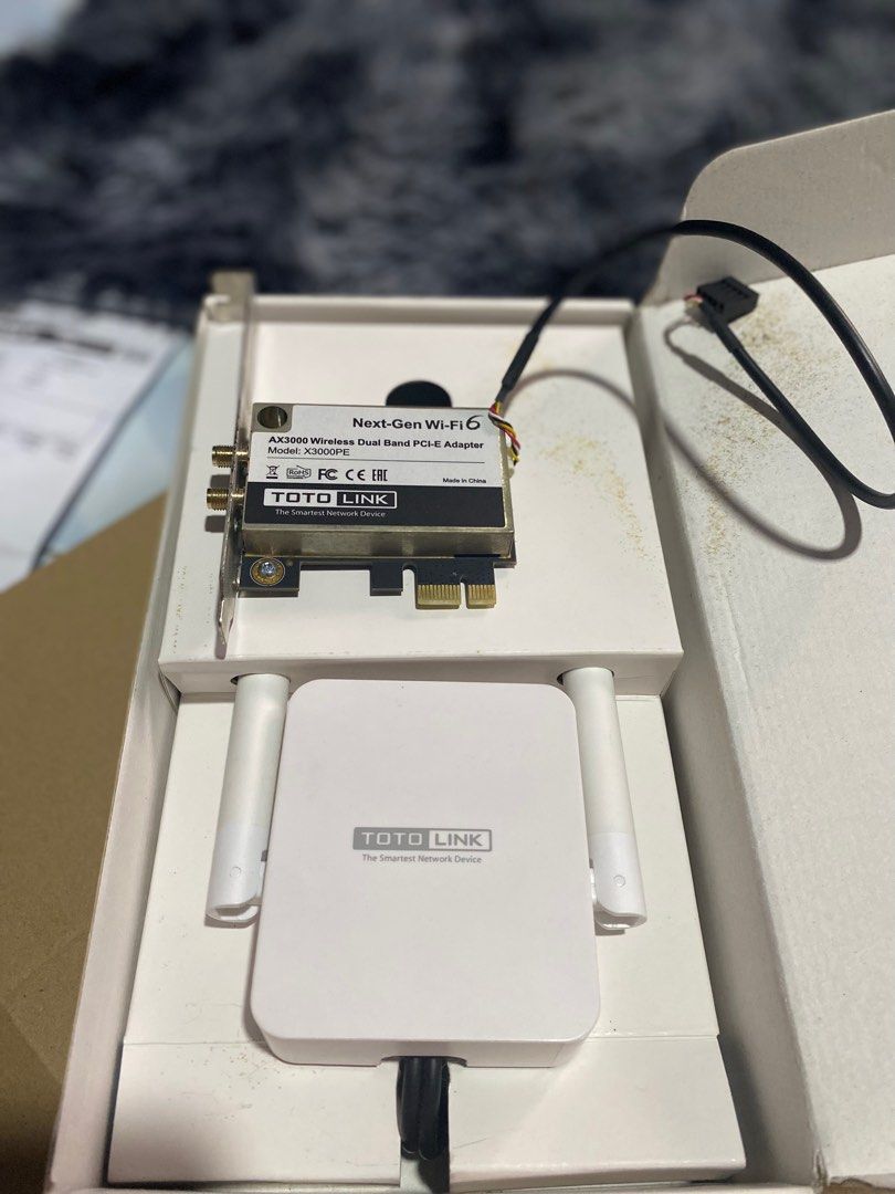 TOTO LINK NETWORK DEVICE - AX3000, Computers & Tech, Parts ...