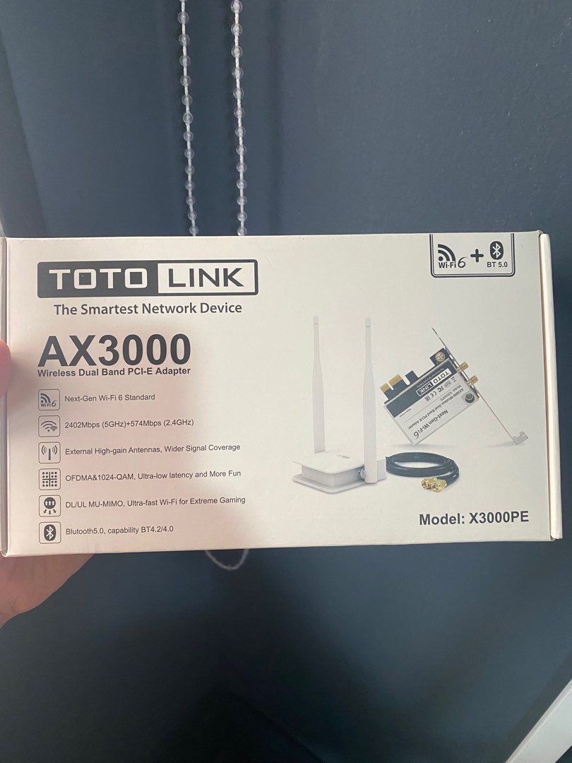 TOTO LINK NETWORK DEVICE - AX3000, Computers & Tech, Parts ...