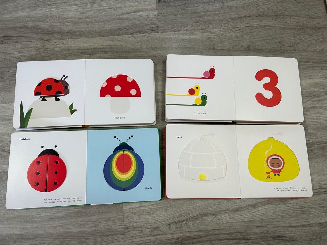 TouchThinkLearn Series: Shapes, Numbers, Little Critters, Homes, Hobbies & Toys, Books ...