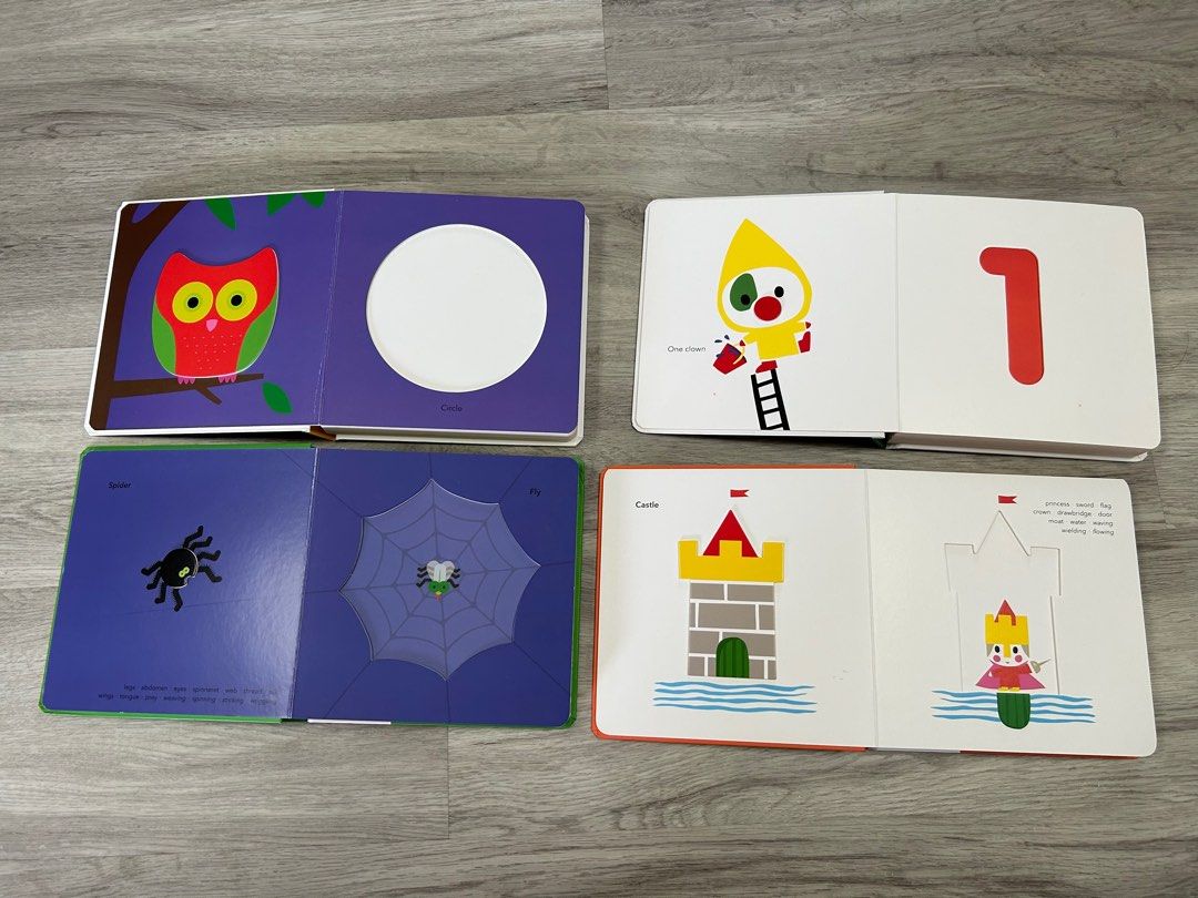 TouchThinkLearn Series: Shapes, Numbers, Little Critters, Homes, Hobbies & Toys, Books ...