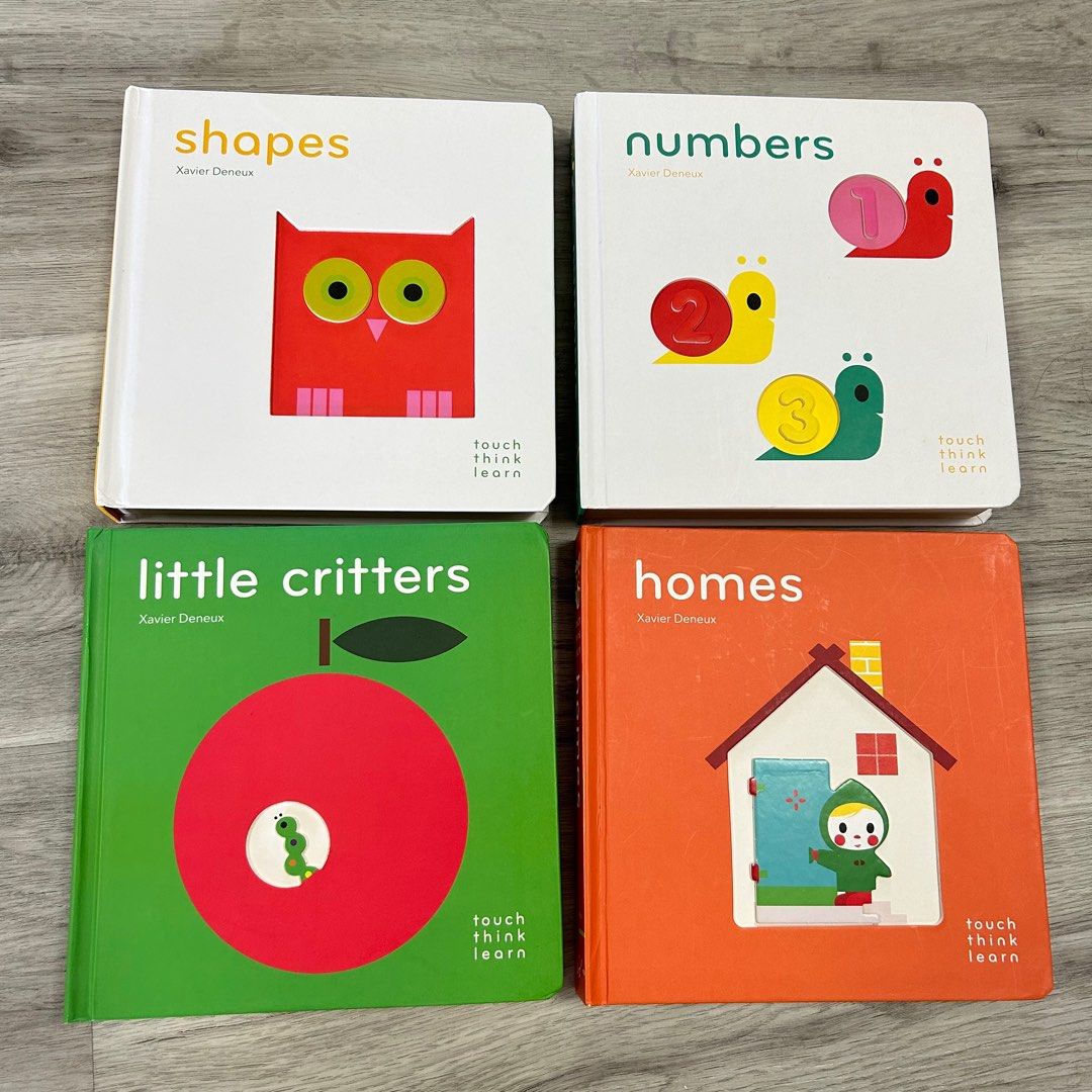 TouchThinkLearn Series: Shapes, Numbers, Little Critters, Homes ...