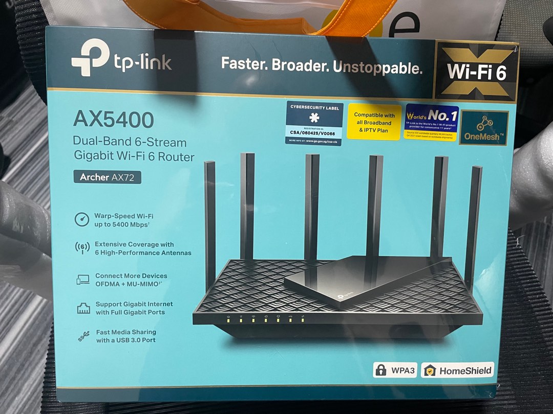 Tp link ax 5400, Computers & Tech, Parts & Accessories, Networking on ...